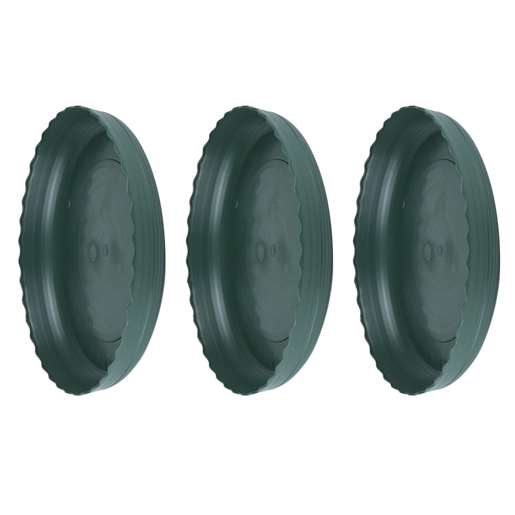 Saucers Round Pot Tray Flowerpot Base Drip Plate Dolly Planter for ...