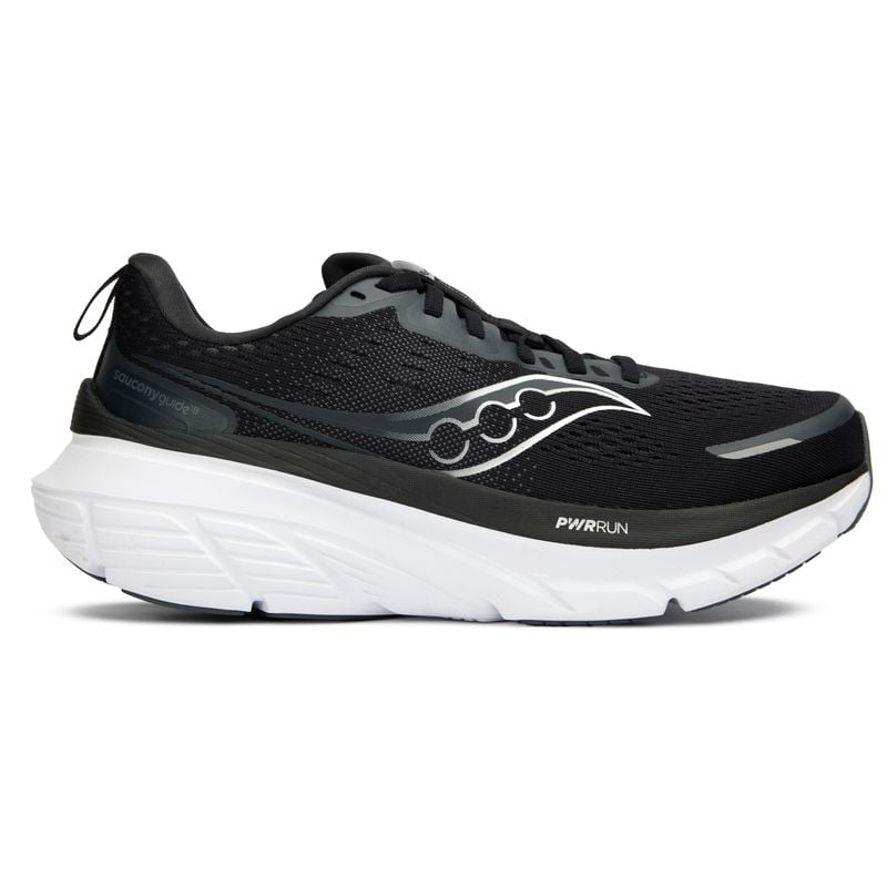 Saucony Guide 18 - Men's, Black/White, 10 - Walmart.com