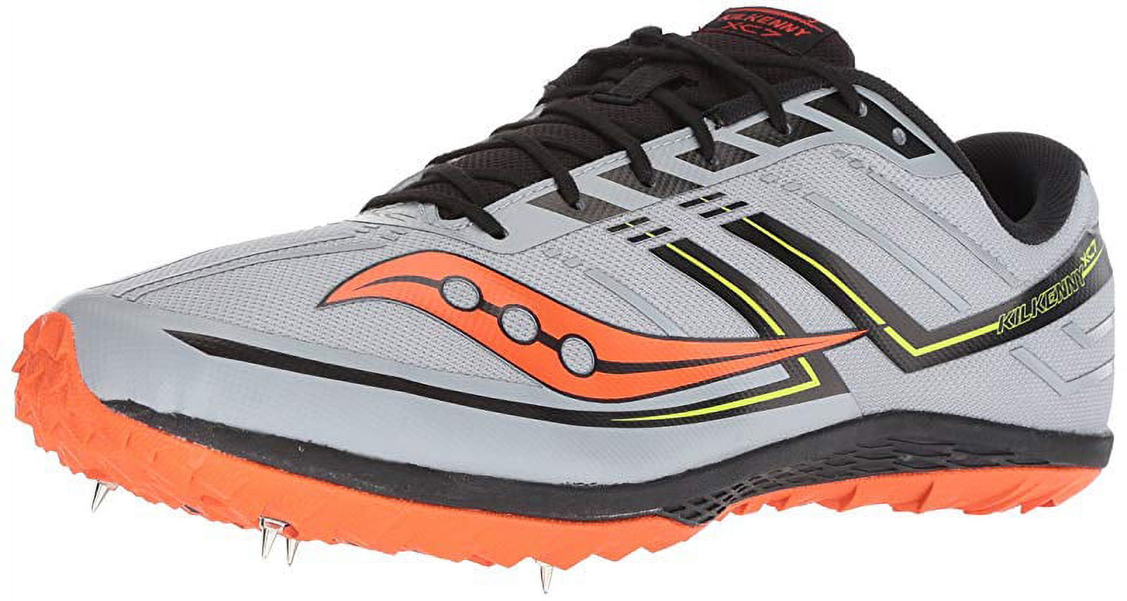 Saucony Men's Kilkenny XC7 Spike, Grey/Black/Orange, 11 D(M) US - Walmart.com