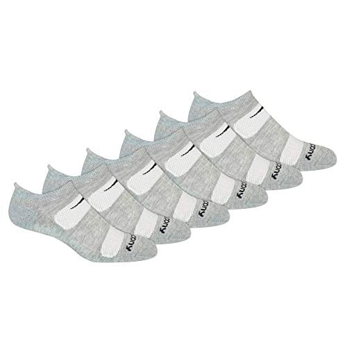 Saucony Men's Multi-Pack Mesh Ventilating Comfort Fit Performance Tab ...