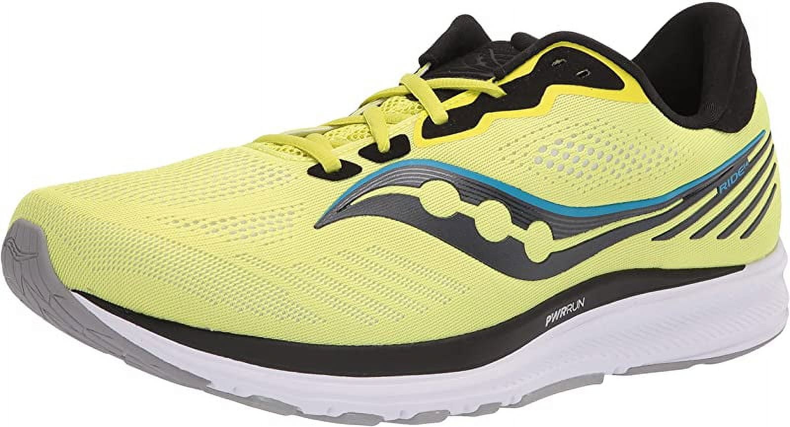 Saucony Men's Ride 14 Running Shoes Citrus/Black Size 11.5 D(M) US ...