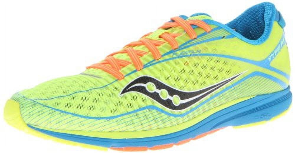 Saucony Men's Type A6 Running Shoe, Citron/Blue/Orange, 11.5 D US ...
