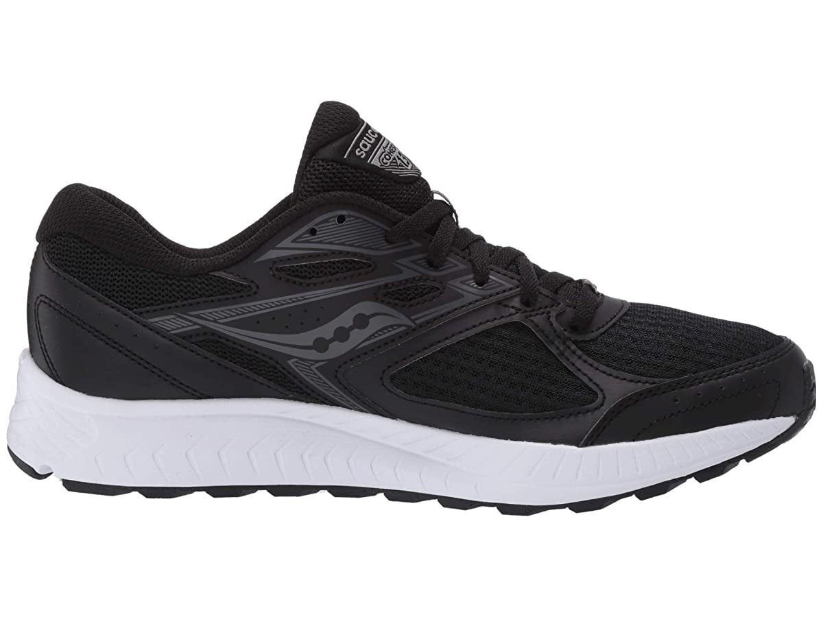 Saucony Mens Versafoam Cohesion 13 Runners Sneakers Shoes - Black/White ...