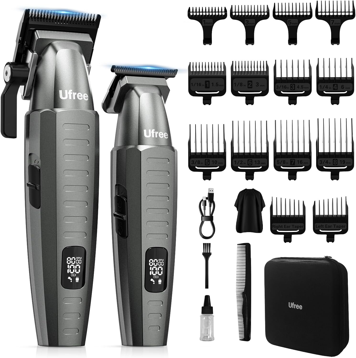 Professional Hair Clippers for Men, Clippers and Trimmers Set - Walmart.com