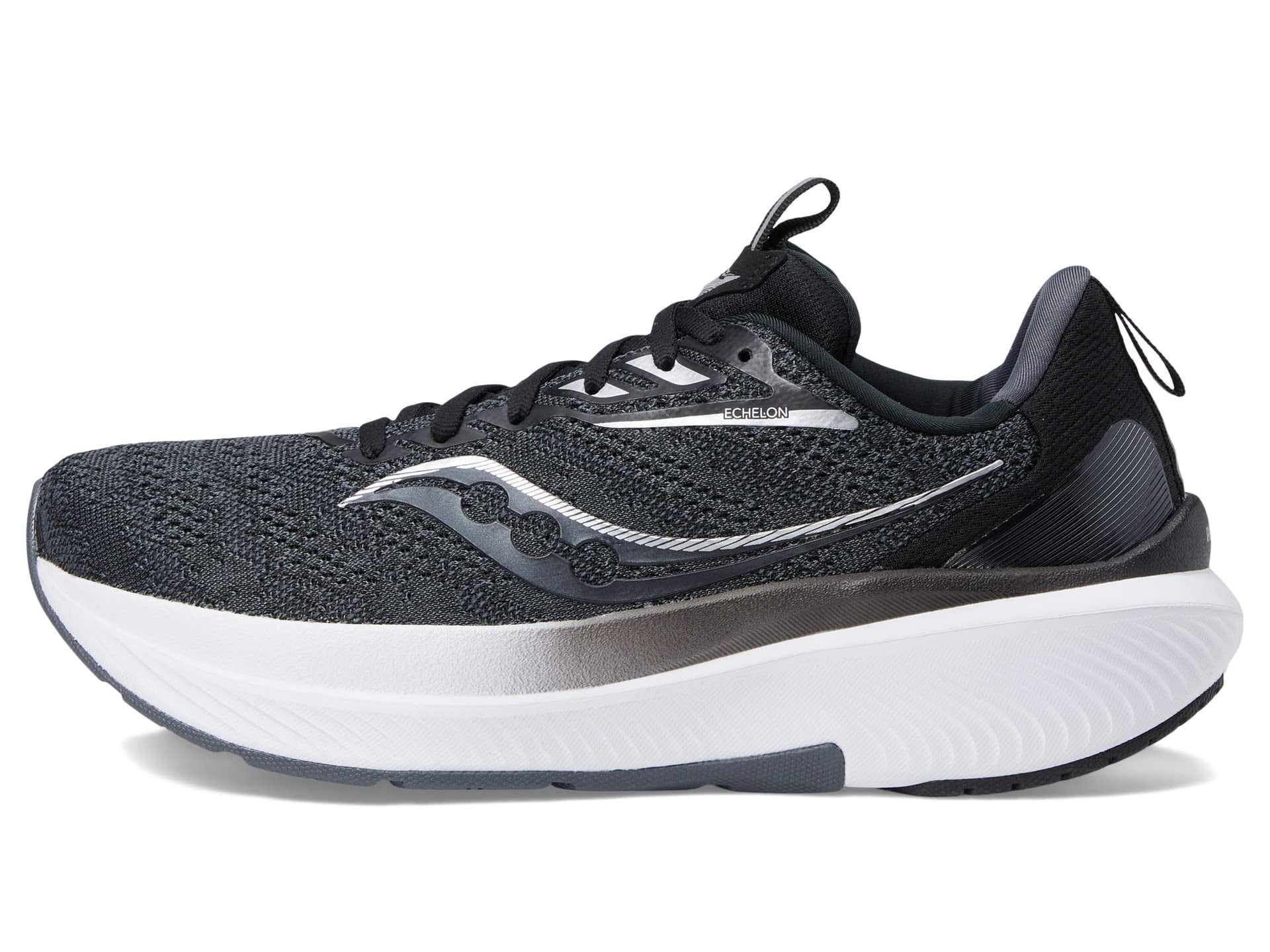 Saucony Women's Echelon 9 Running Shoe, Black/White, 10 - Walmart.com