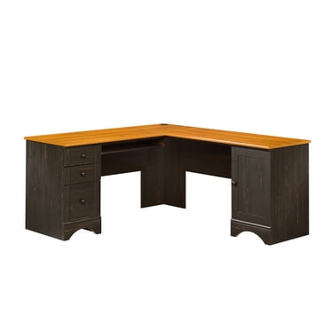 Sauder 409936 Shoal Creek Computer Desk, Jamocha Wood? Finish - Walmart.com
