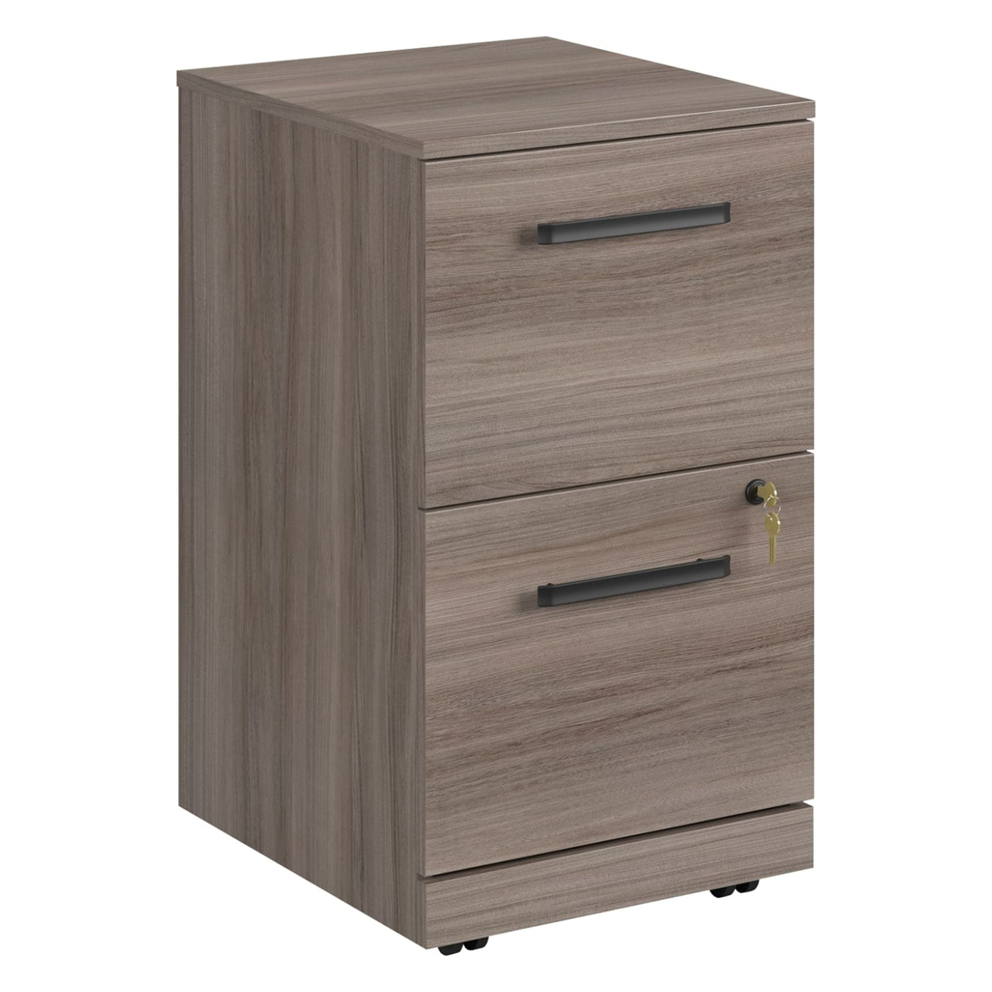 Sauder Affirm Engineered Wood 2-Drawer Mobile Filing Cabinet in Hudson ...