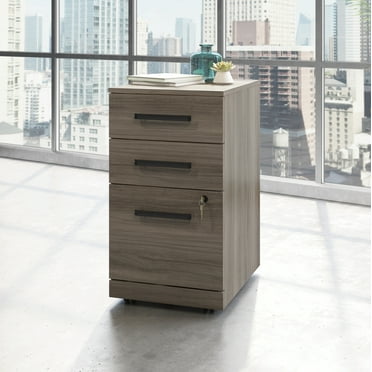 Sauder Palo Alto Engineered Wood Filing Cabinet Credenza in Spiced ...