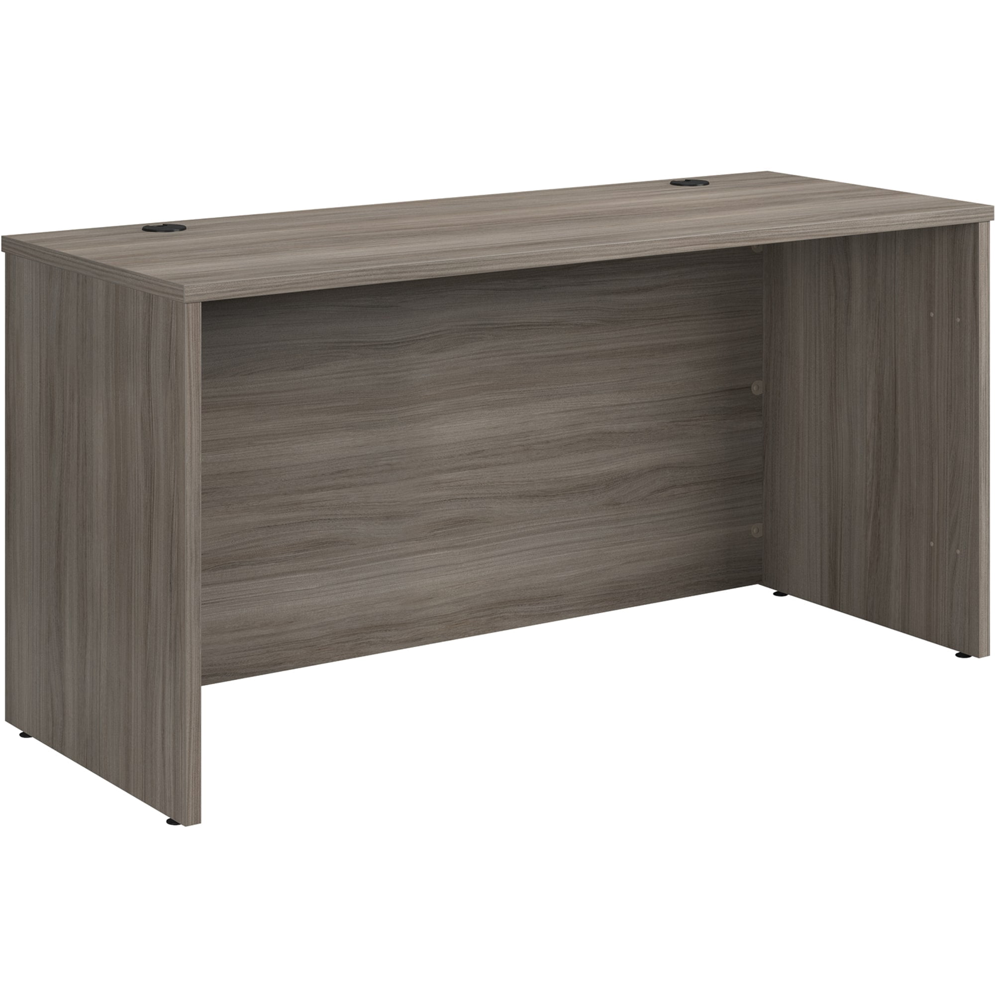 Sauder Affirm Engineered Wood 60" x 24" Computer Desk in Hudson Elm/Brown - Walmart.com