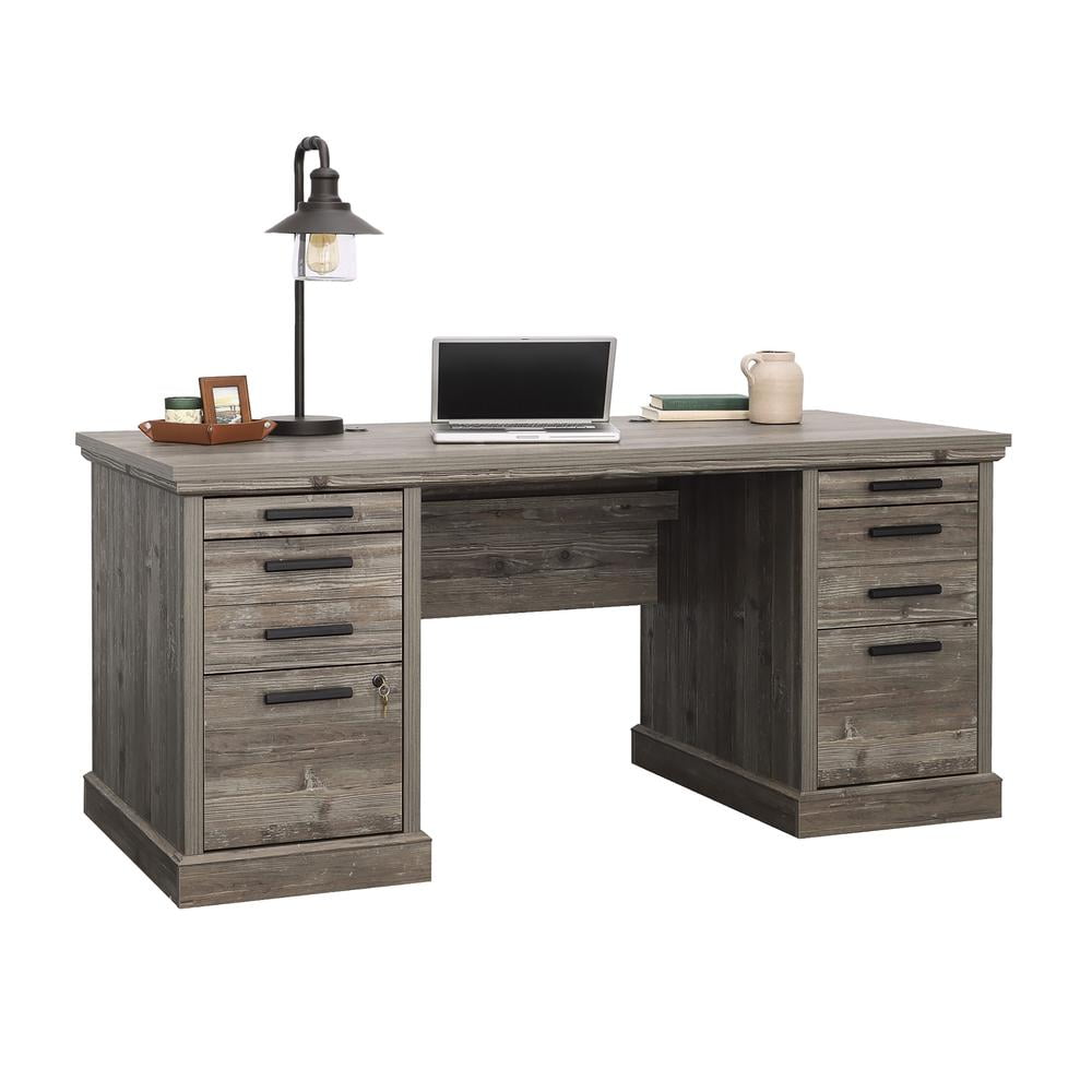 Sauder Aspen Post Home Office Furniture: Executive Computer Desk in ...