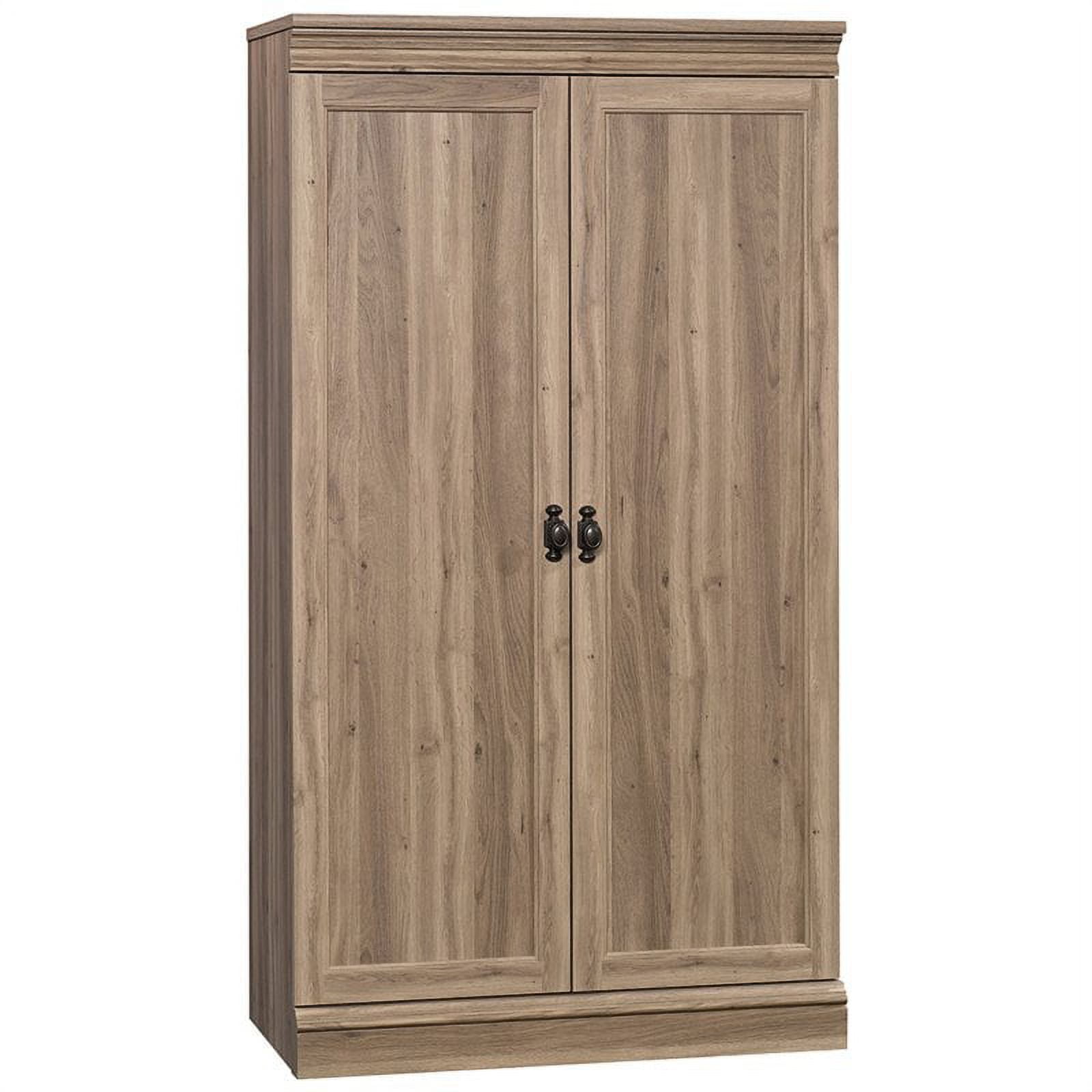 Sauder Barrister Lane Storage Cabinet, Salt Oak Finish - Walmart.com
