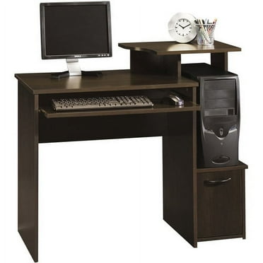 Mainstays 6-Cube Storage Computer Desk, Gray - Walmart.com