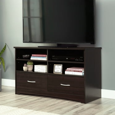 Sauder Cannery Bridge TV Stand for TVs up to 65", Mystic Oak Finish ...