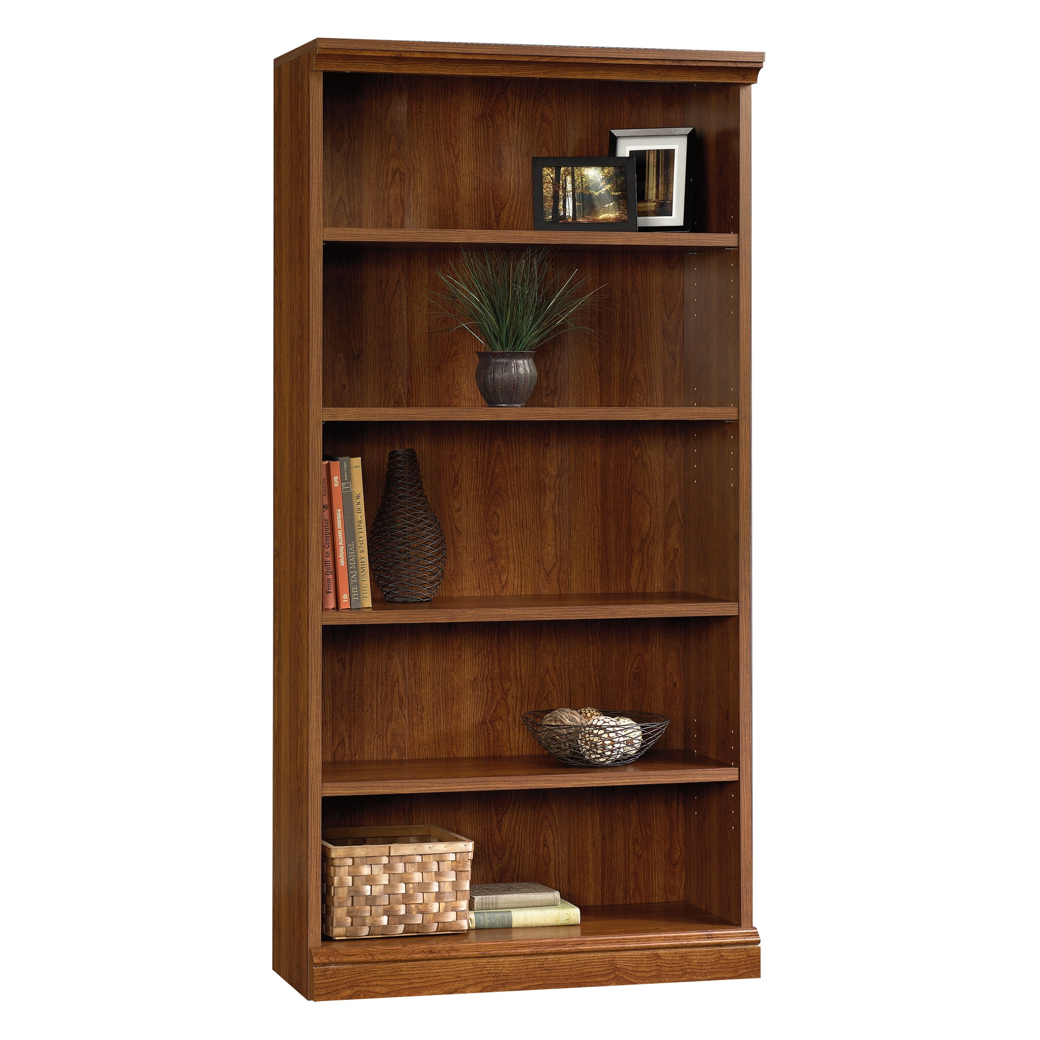 Sauder Camden County Bookcase, Planked Cherry Finish - Walmart.com