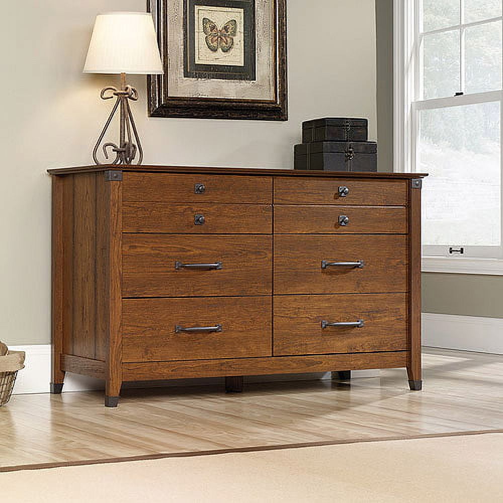 Free Shipping! Lexington Sauder Carson Forge Dresser Washington Cherry ...