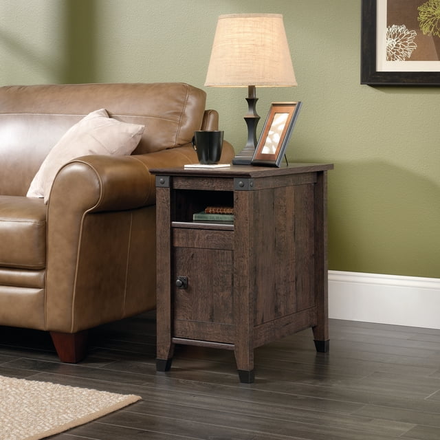 Sauder Carson Forge, Side Table Coffee Oak Finish - Walmart.com