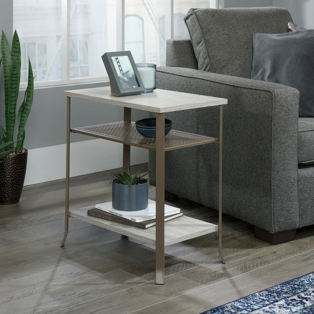 Sauder Center City Side Table, Champagne Oak Finish - Walmart.com