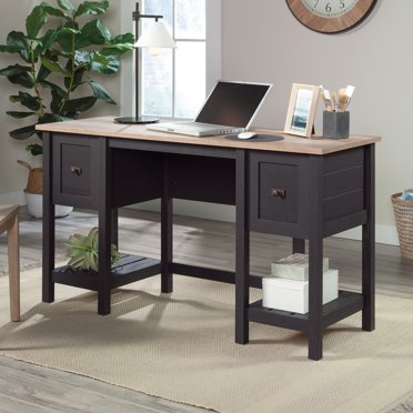 Pemberly Row L-Shaped Desk with Storage, Large Computer Desk in Select ...