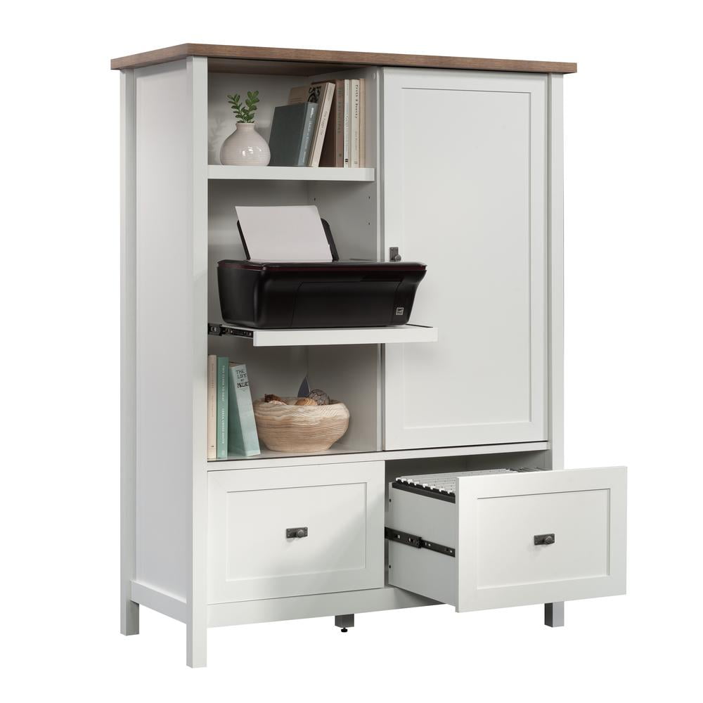 Sauder Cottage Road Storage Cabinet, White Finish - Walmart.com