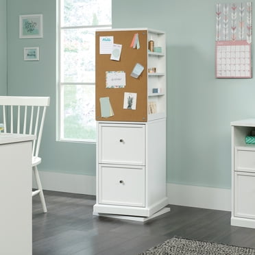 Sauder Cottage Road Engineered Wood Storage Tower in White Finish ...