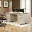 Sauder Palladia Executive Desk, Split Oak Finish - Walmart.com