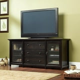 Sauder Edge Water TV Stand for TVs up to 70, Estate Black - Walmart.com