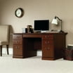 Sauder Palladia Executive Desk, Split Oak Finish - Walmart.com