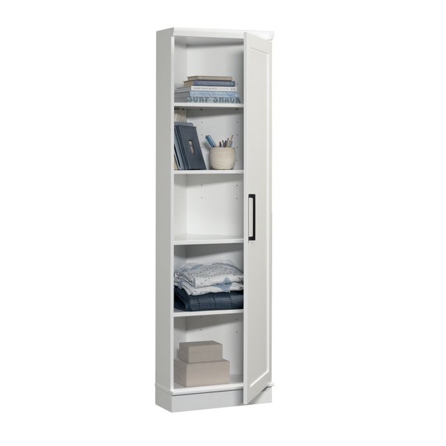 Sauder HomePlus Storage Cabinet, Soft White finish - Walmart Business ...