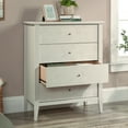 Sauder Larkin Ledge Engineered Wood 4-Drawer Chest in Glacier Oak ...