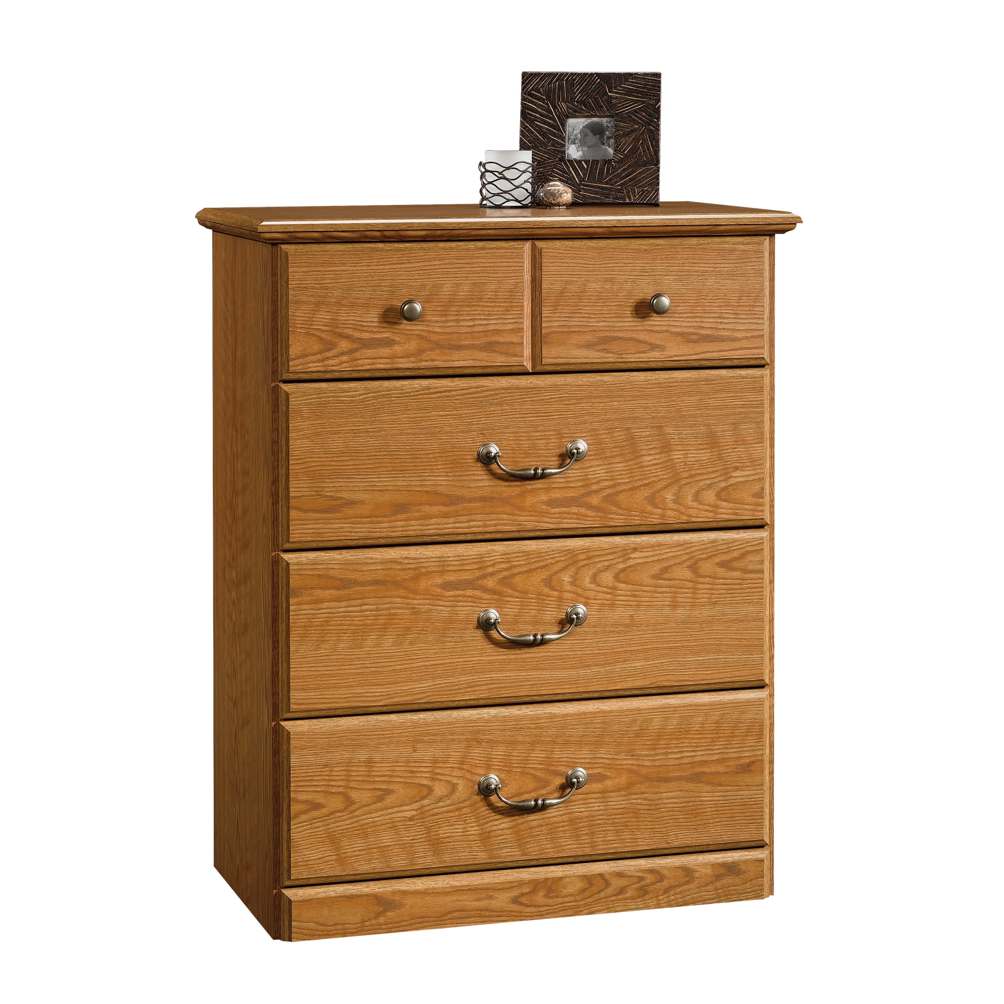 Sauder Orchard Hills 4-Drawer Dresser, Carolina Oak Finish - Walmart.com