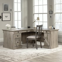 Sauder Palladia Executive Desk, Split Oak Finish - Walmart.com