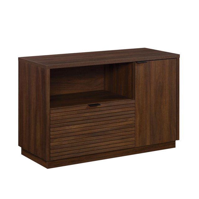 Sauder Palo Alto Engineered Wood Filing Cabinet Credenza in Spiced ...