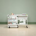 Sauder Sewing Cart, White Finish - Walmart.com
