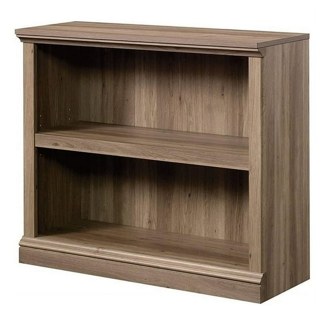 Sauder Select 2-Shelf Bookcase, Salt Oak Finish - Walmart.com