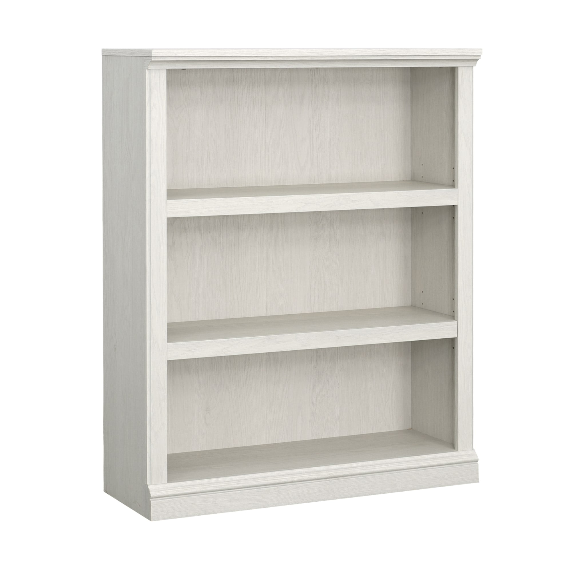 Sauder Select Engineered Wood 3-Shelf Bookcase in Glacier Oak Finish ...