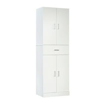 Sauder Cottage Road Engineered Wood Storage Tower in White Finish ...