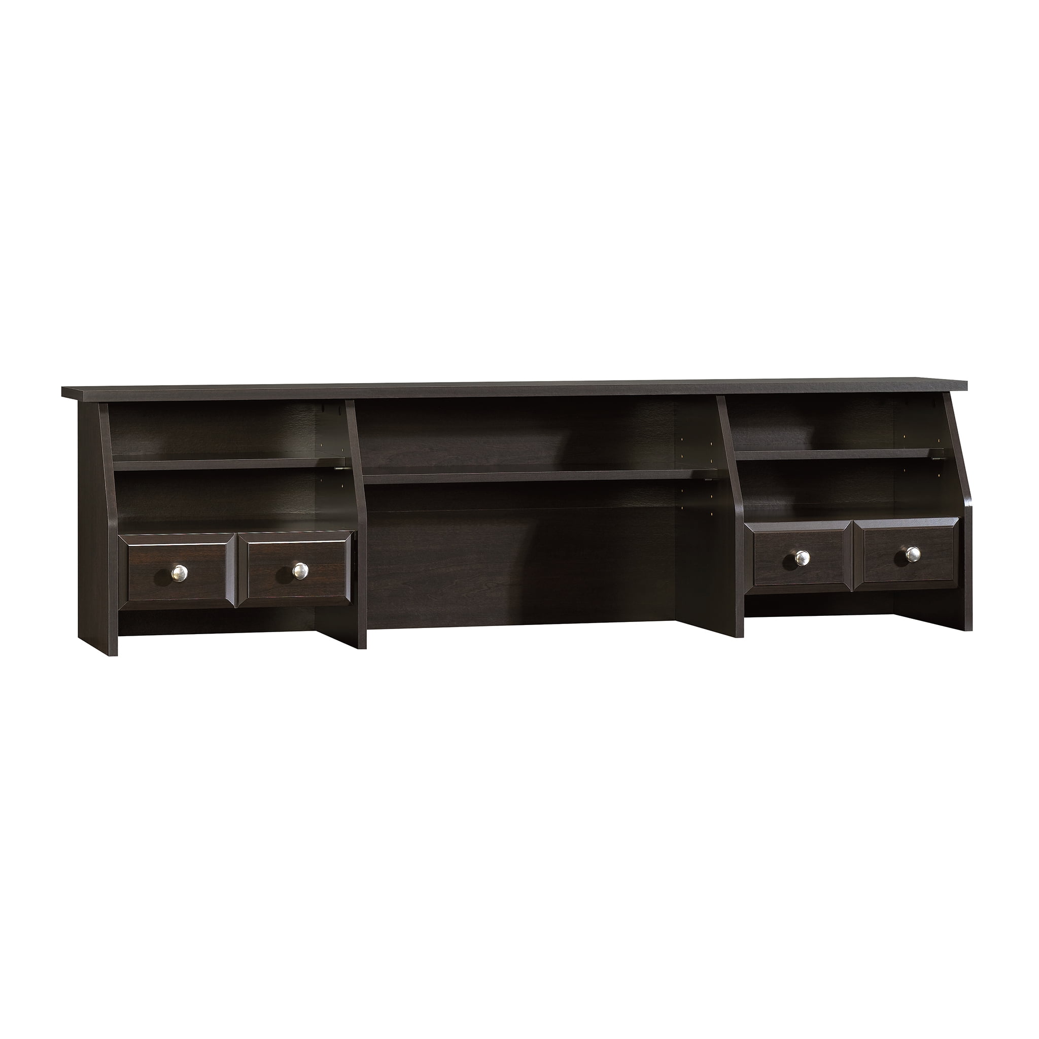 Sauder Shoal Creek Hutch/Organizer, Jamocha Wood Finish - Walmart.com