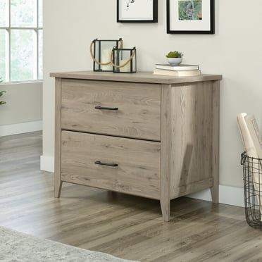 Sauder East Adara 2-Drawer Lateral File Cabinet, Cascade Oak Finish ...