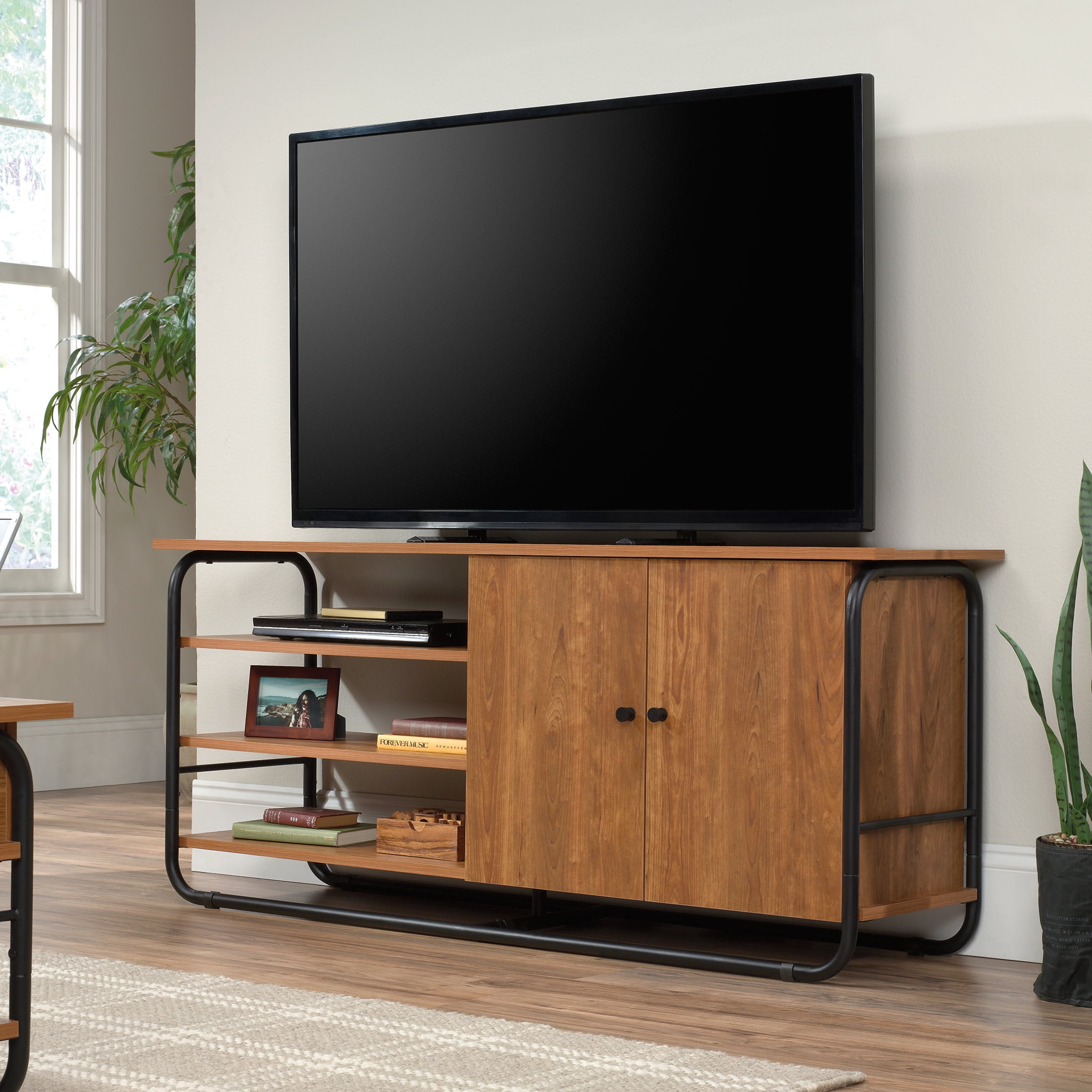 Sauder Union Plain Engineered Wood TV Stand For TVs Up to 65" in ...