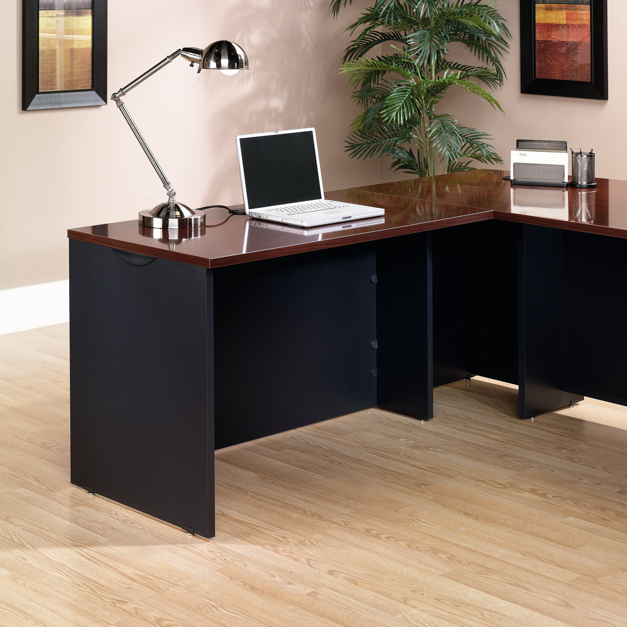 Sauder Via Desk Return, Classic Cherry Finish - Walmart.com
