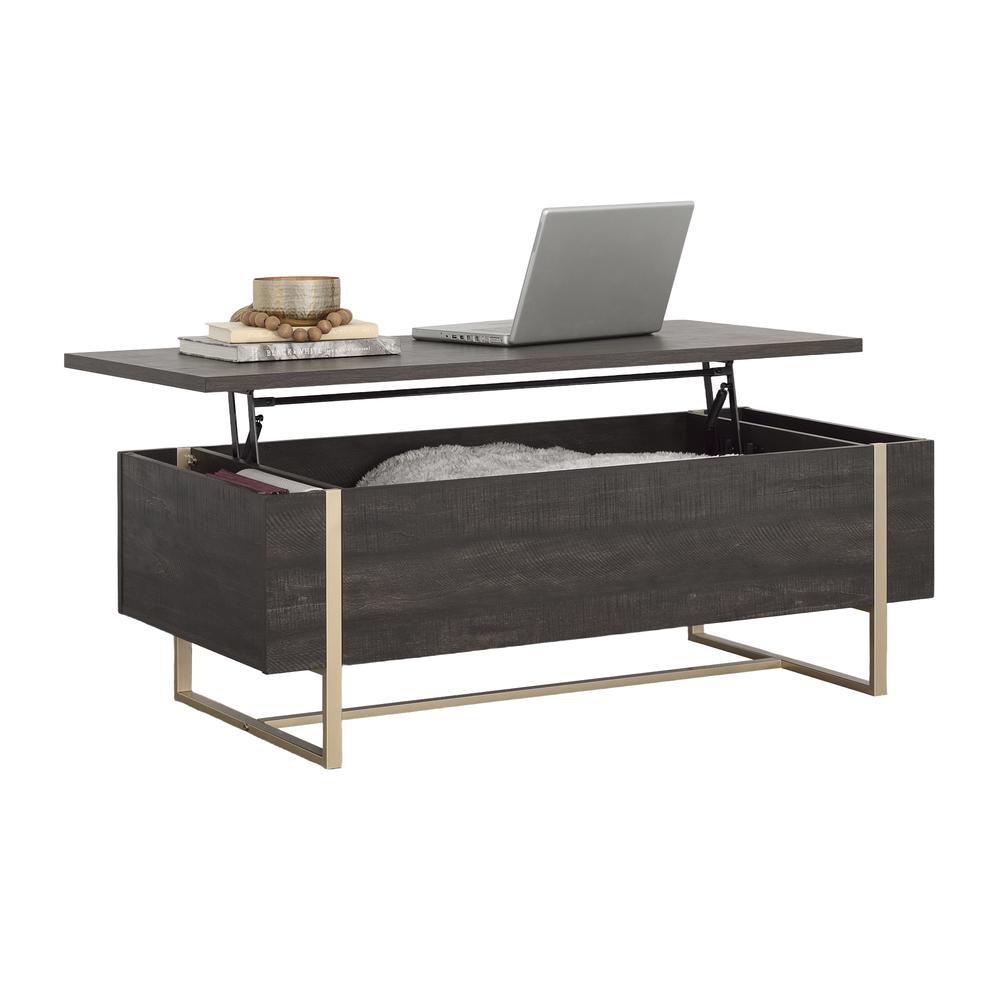 Sauder Walter Heights Engineered Wood Lift Top Coffee Table in Blade ...