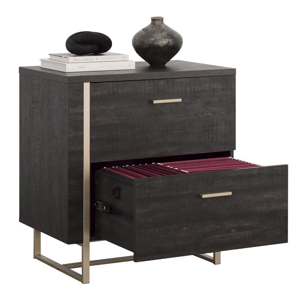 Sauder Walter Heights File Cabinet in Blade Walnut - Walmart.com