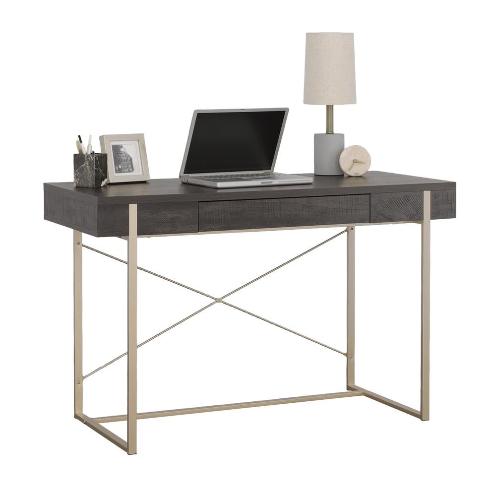 Sauder Walter Heights Desk, Blade Walnut Finish - Walmart.com