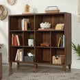 Sauder Furniture Willow Place Bookshelf with Cubby Storage & Display ...