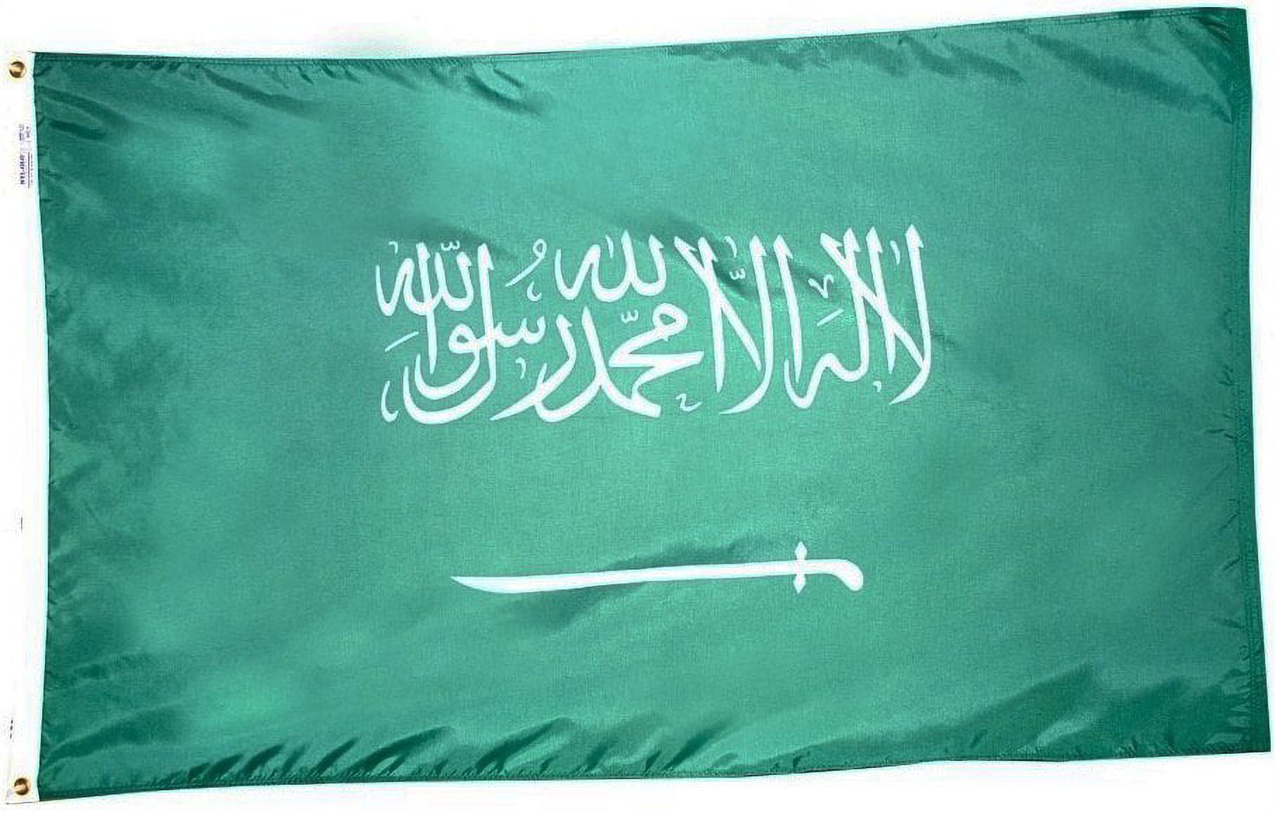Saudi Arabia - 2'X3' Nylon Flag - Walmart.com