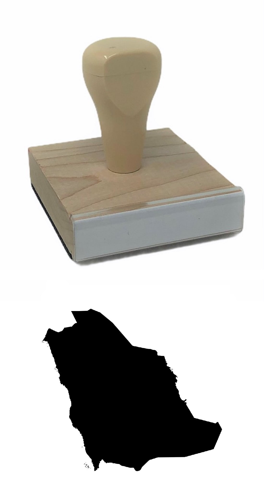 Saudi Arabia Country Rubber Stamp, 2 X 2" Wood Stamp - Walmart.com