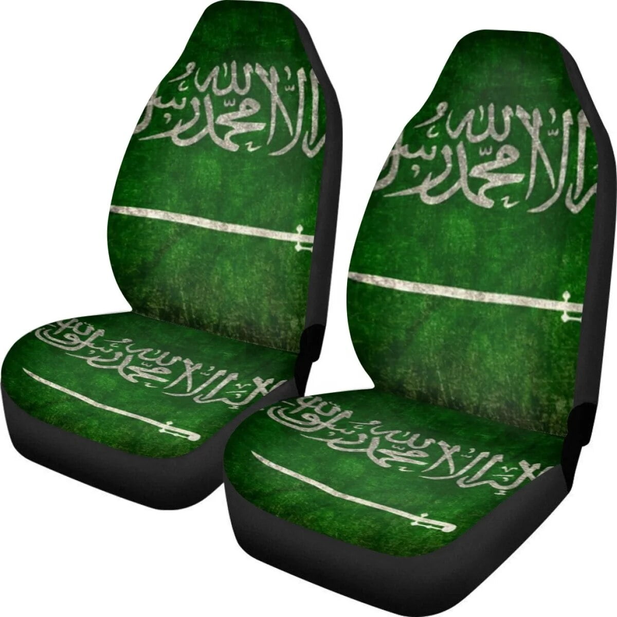Saudi Arabia Flag Print Universal Fit Most of Car Seat Cushions Heavy ...