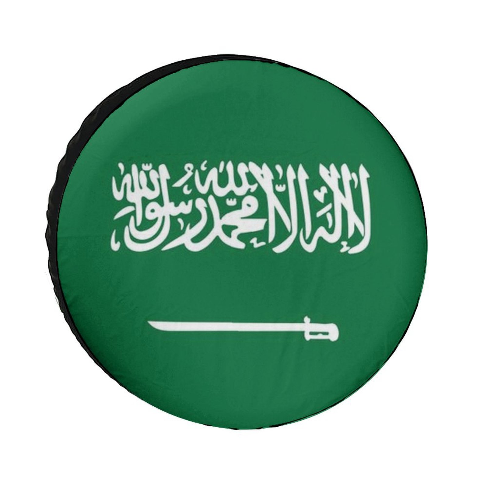 Saudi Arabia Flag Tire Cover Spare Tire Bag Spare tire Cover Waterproof ...
