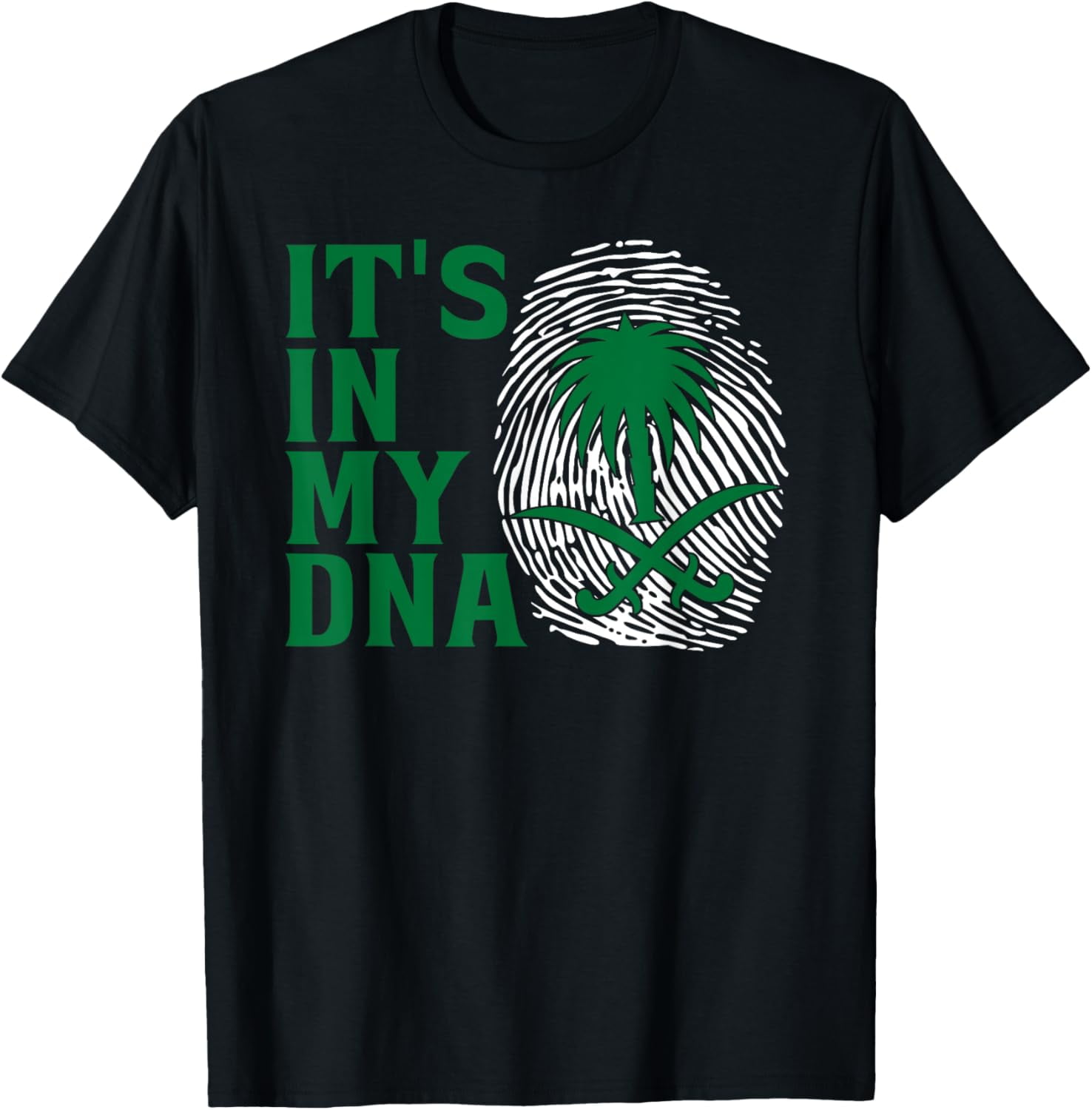 Saudi Arabia National Day It's in Our DNA T-Shirt - Walmart.com