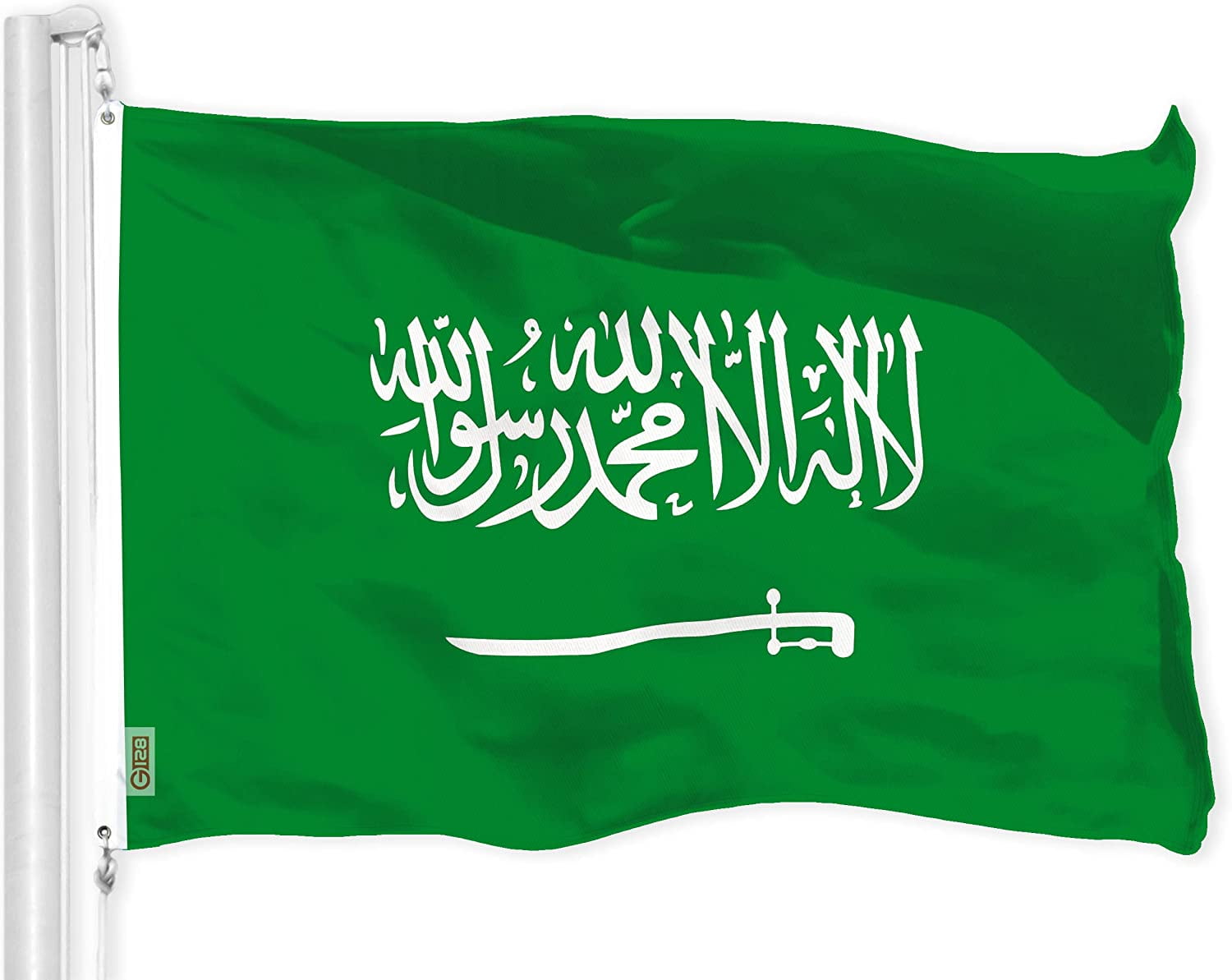 Saudi Arabia Saudi Arabian Flag Indoor/Outdoor, Polyester - Walmart.com